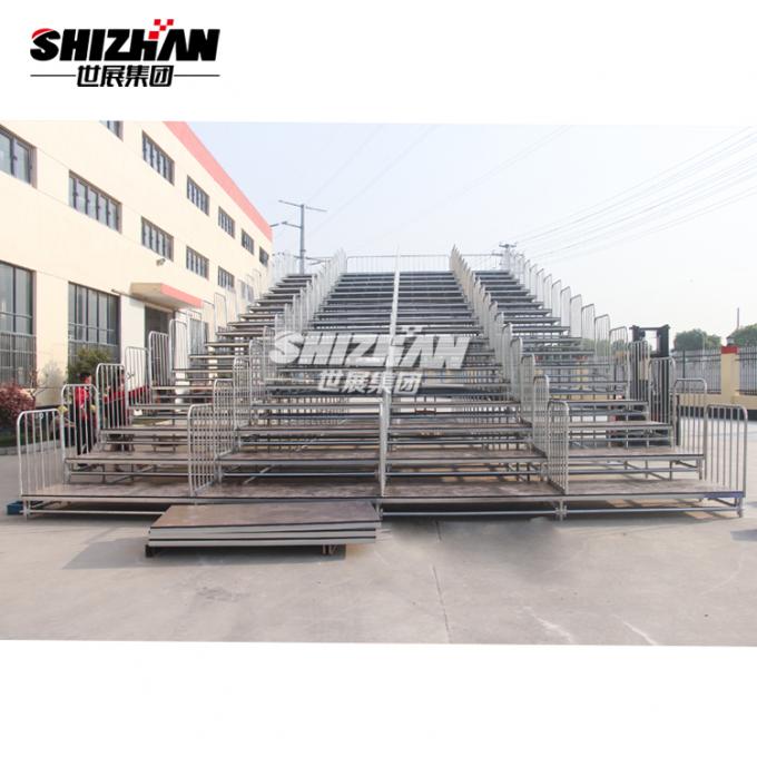 Aluminum Stadium Bleacher Seating Permanent Spectator Sport