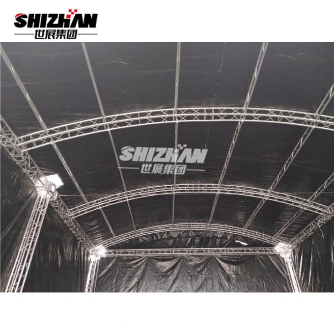 globe truss sloping flat roof truss smd light trussing