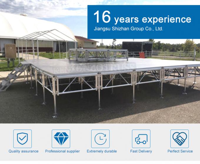 Non Slip Outdoor 4 X 8 Portable Music Concert Stage Moving Tent ...