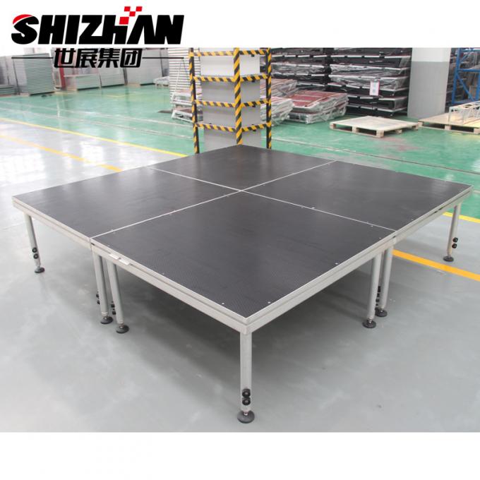Music Stage Platform Adjustable Legs Outdoor Aluminum Stage Frame