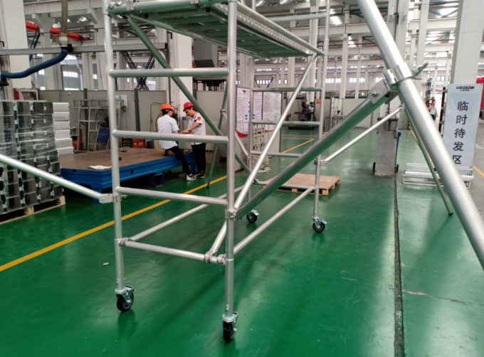 Easy Install Mobile Aluminum Scaffolding Tower 3m 12m Height