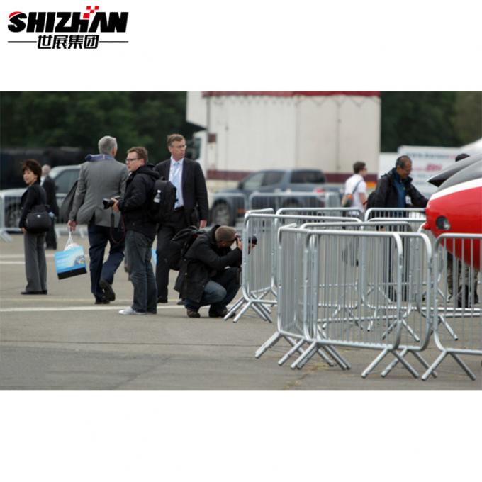Stainless Fence Safety Barrier Steel Barricades Event Crowd Control Barrier