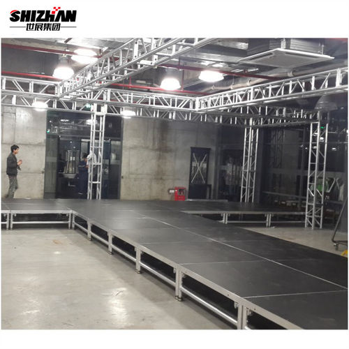 Strong and Stable Stage Platforms for Heavy Loads