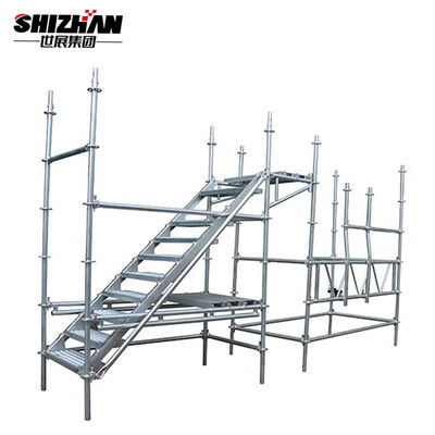 10m portable mobile tower Aluminum Mini Scaffold horizontal pipe