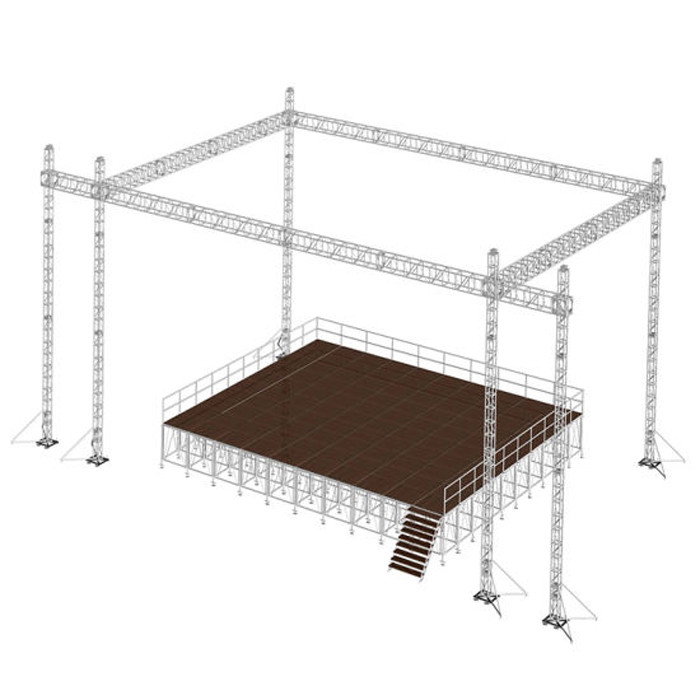 Outdoor Concert Event Truss Stage Roof Truss Canopy System