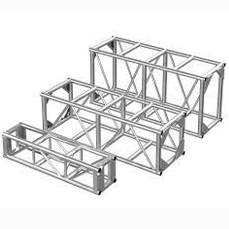 1m 2m Light Aluminum Plate Truss Display Plate Truss Frame Bolt Truss ...