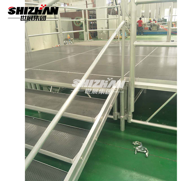 Portable Concert Large Mobile Aluminum Stage Platforms Structure