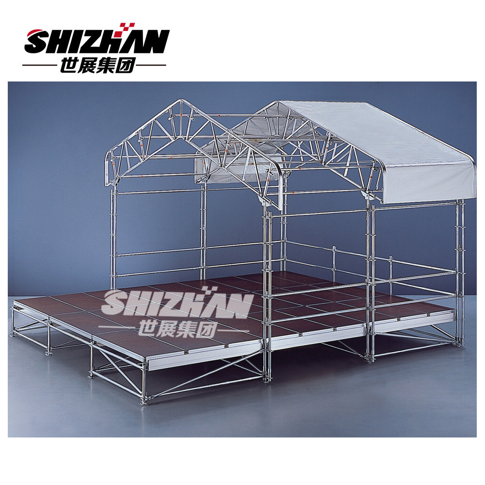 Portable Concert Large Mobile Aluminum Stage Platforms Structure