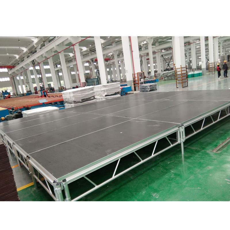 outdoor stage platform Portable and Lightweight Aluminum Stage Platforms of Load-bearing safety