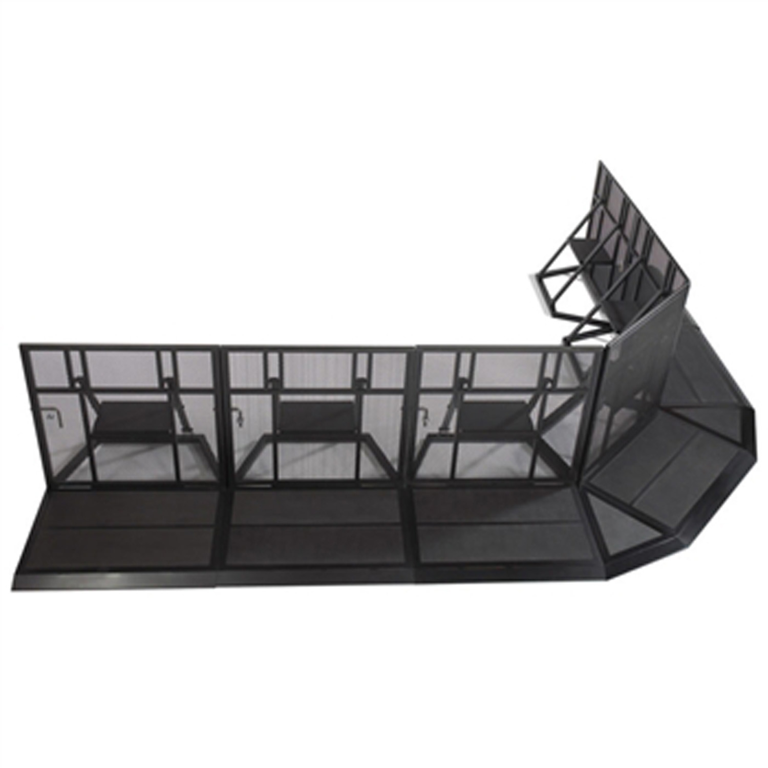 Aluminum Concert Stage Barricades Flood Barrier Factory Event