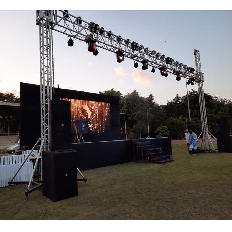 1M Design Customized 13ft height Portable Modular Aluminum Truss Stand ...