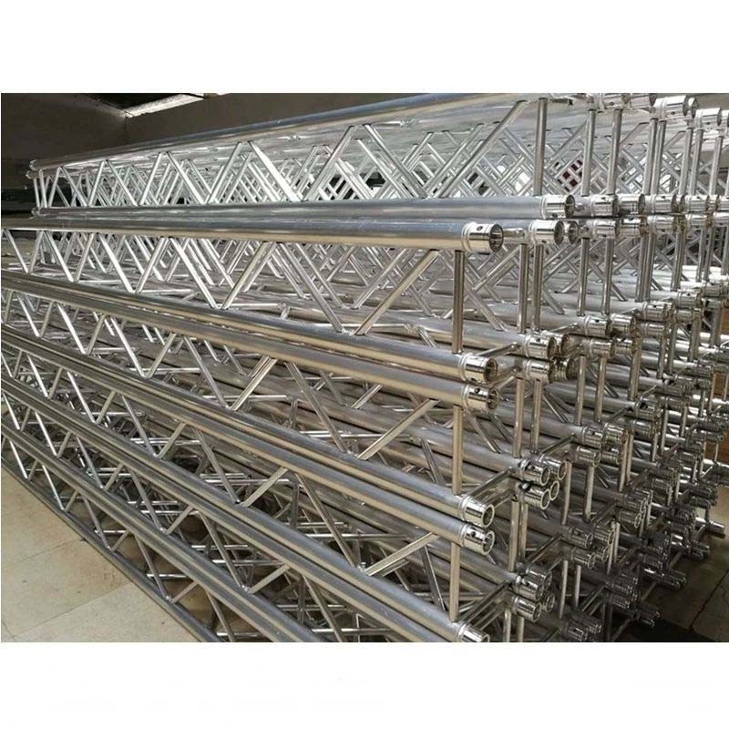 Portable Spigot Black Lighting Truss Section Aluminum Stage Truss System