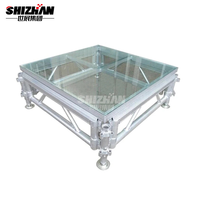 Outdoor Concert Stage Glass Portable Folding Stage