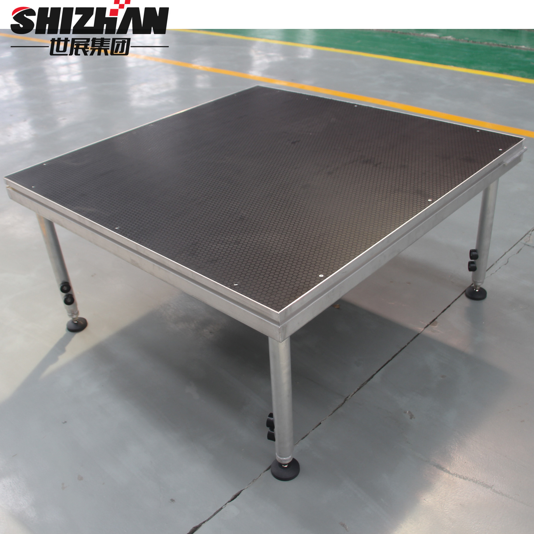 TUV Certificate Durable 4 Legs Portable Stage Platforms Event Alloy Stage