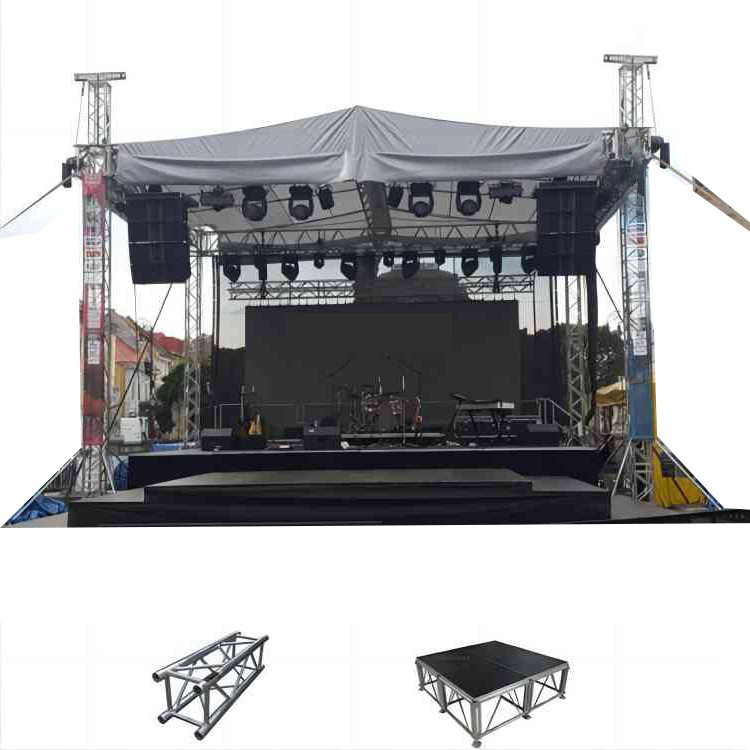 Stage Trusses, Spigot Truss, and Bolt Truss Enhancing Structural Brilliance