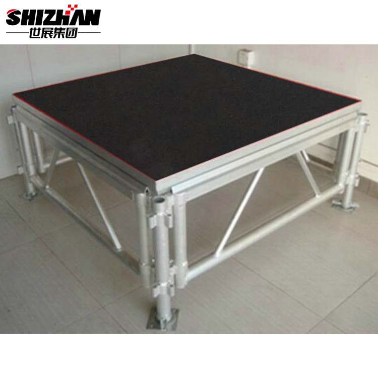 4x4 Aluminum Stage Platforms Outdoor Event All Terrain Height Adjustable