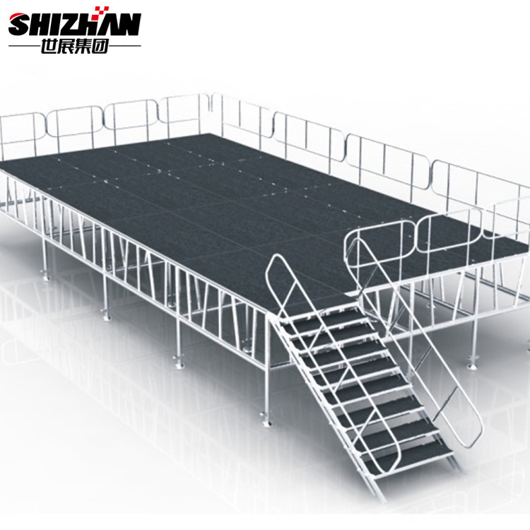 1.5m Adjustable Raised Aluminum Stage Platforms Portable
