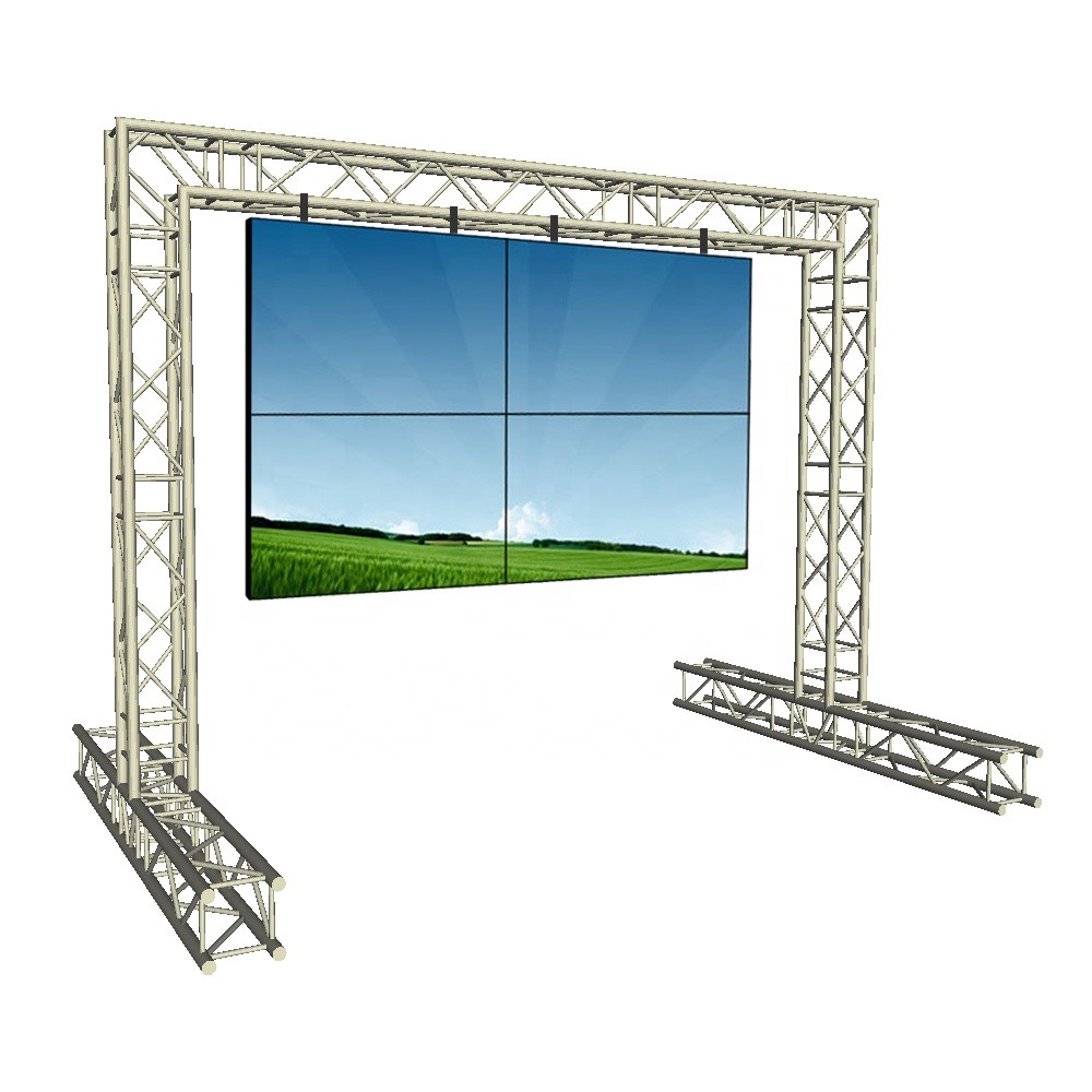4m Length Aluminum Truss Stage Light Frame / Dj Light Stand Truss TUV ...