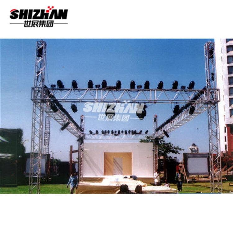 Indoor Event Aluminum Square Truss Light Weight Bolt Truss System For ...