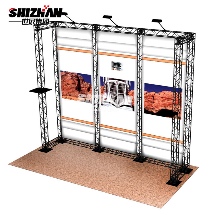 1m 2m Light Aluminum Plate Truss Display Plate Truss Frame Bolt Truss ...