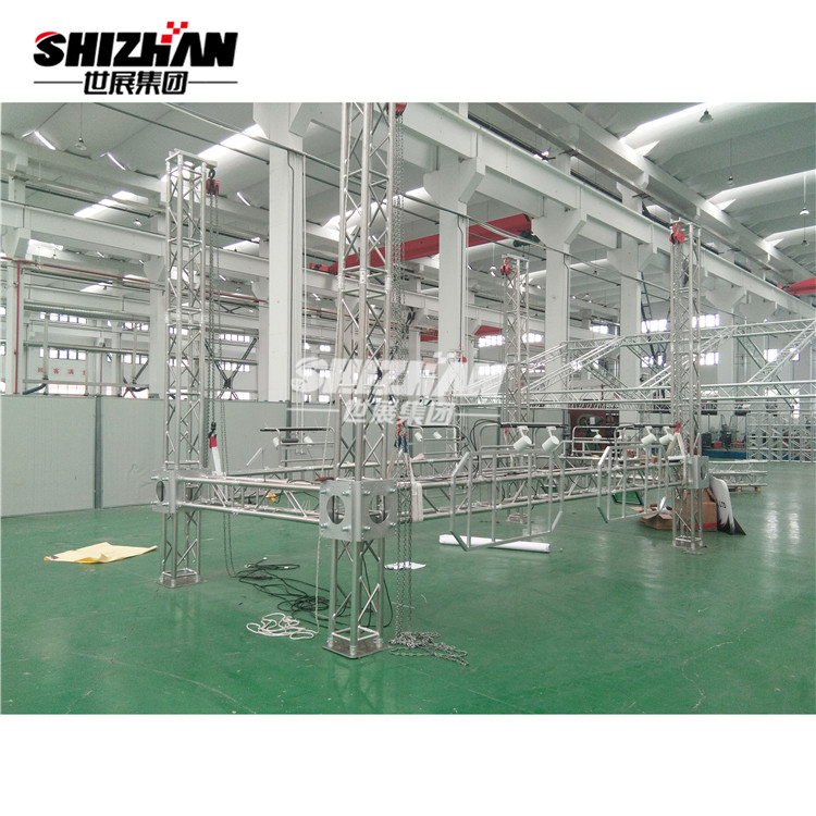 1m 2m Light Aluminum Plate Truss Display Plate Truss Frame Bolt Truss ...