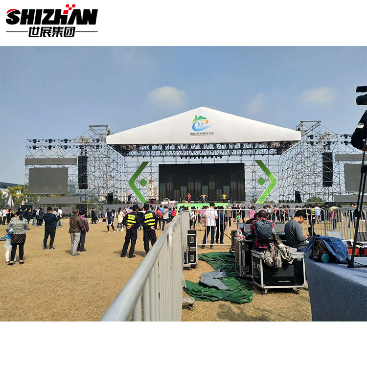 Aluminum Alloy Stage Light Truss System Design Flat Lighting Trusses