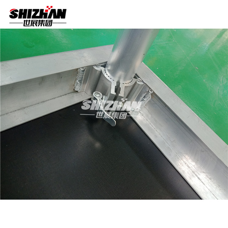 4x8 Aluminum Stage Platforms 3 Axis 60x60 Outdoor Alpha Portable