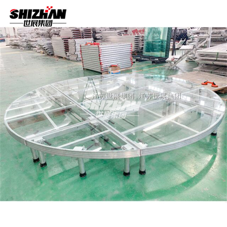Aluminum Portable Stage With Wooden Portable Platform