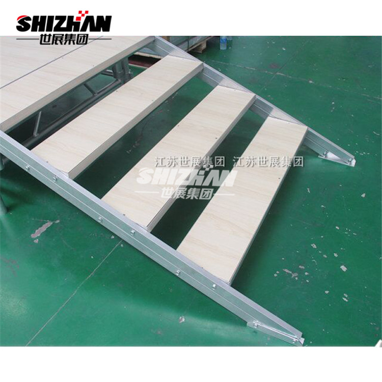 Aluminum Portable Stage With Wooden Portable Platform