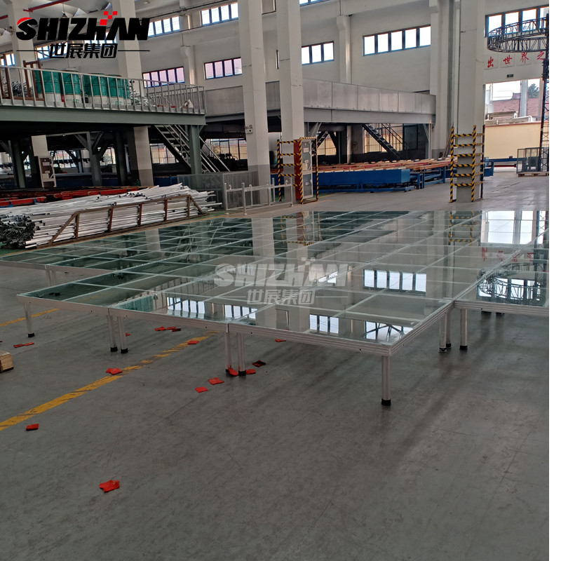 Water Proof Anti Slip Glass Stage Outdoor Indoor Acrylic Stage Platform