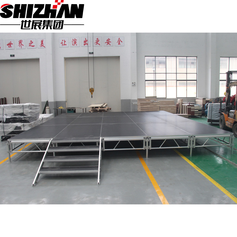 Concert Aluminum Stage Platforms Mobile Truss Stage System