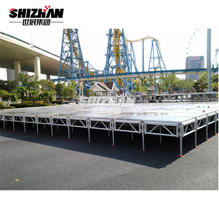 retractable stage platform and Lightweight Aluminum Stage Platforms of ...
