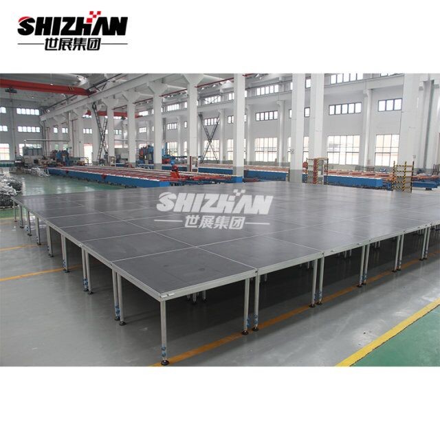 Custom Outdoor Lighting Aluminum Stage Platforms Roof Truss System