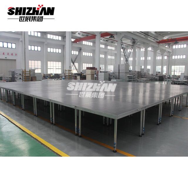 Custom Outdoor Lighting Aluminum Stage Platforms Roof Truss System