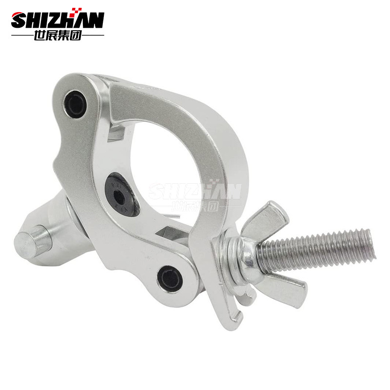 Stage Rigging Truss 50mm Fixed Clamp And Swivel Clamp