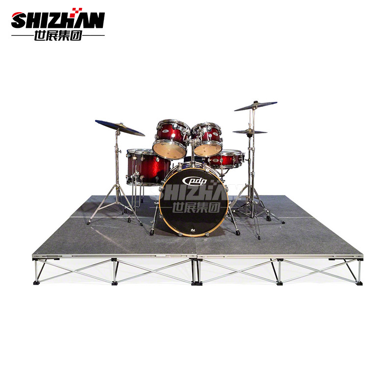 4x8 Stage Platform Deck Drum Riser TUV Certified