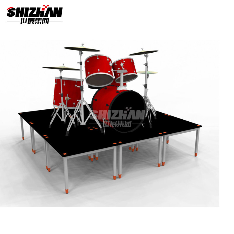 4x8 Stage Platform Deck Drum Riser TUV Certified