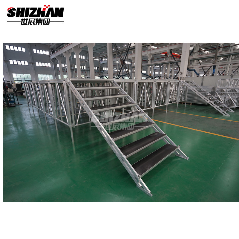 Outdoor Concerts Entertainment Aluminum Stage Platforms Easy Assemble