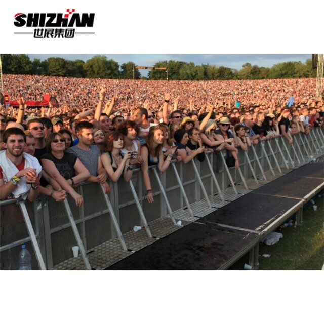 Steel Concert Stage Barricades Flood Barrier Factory Event