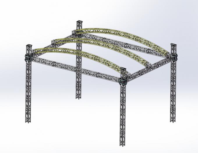 Outdoor Concert Event Truss Stage Roof Truss Canopy System