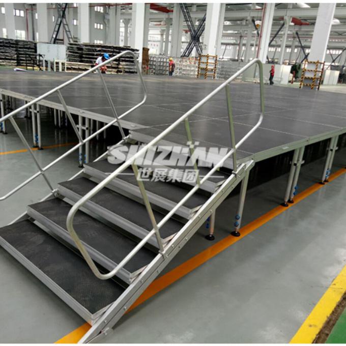 Folding Mobile Portable Aluminum Event elevated Stage Platform