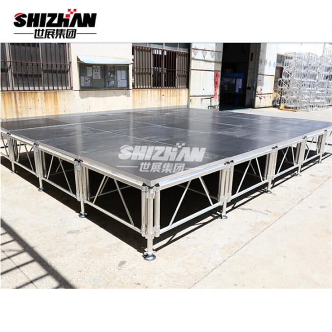 Easy Install Podium Aluminum Stage Platforms Dancing Lighting Booth Truss